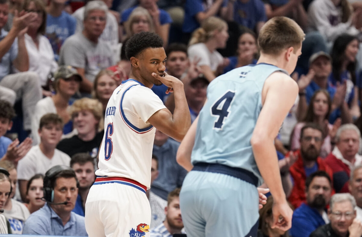 Jayhawks show off shooting prowess in exhibition victory over Washburn ...